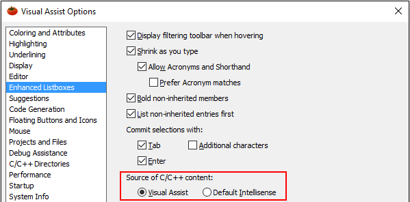Disable or pause default IntelliSense for C/C++