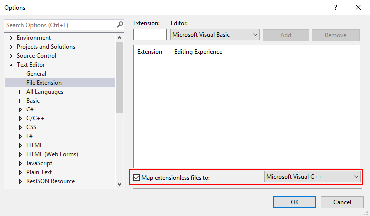 Custom File Extensions