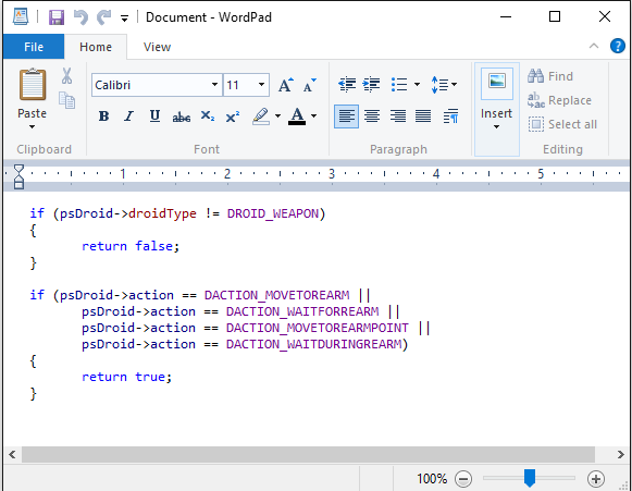 Enhanced Syntax Coloring