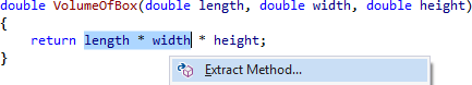 Extract Method