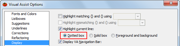 Highlight Current Line