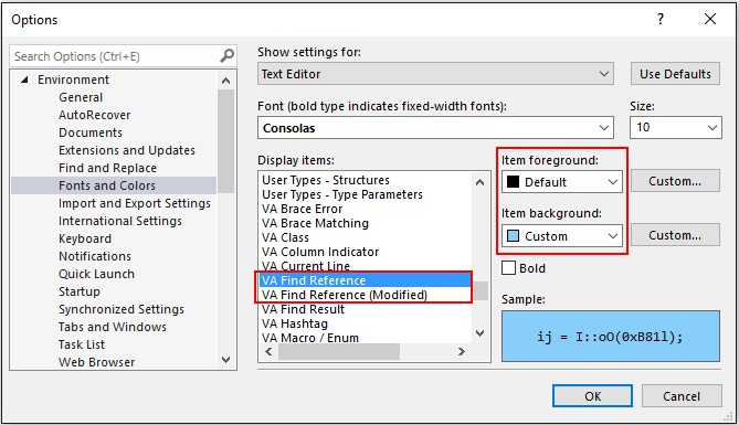 Highlight References to Symbol Under Cursor