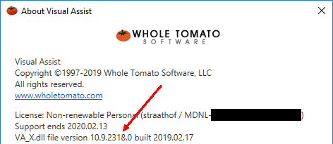 License registration