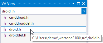 Open File in Solution