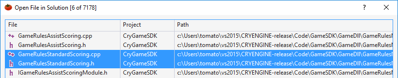 Open File in Solution