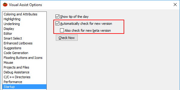 Prevent Visual Studio notification and automatic installation of updates